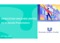 Hindustan Unilever - Financial Statements