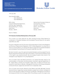Hindustan Unilever - Financial Statements