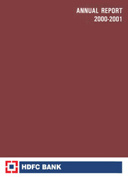 HDFC Bank - Annual Reports