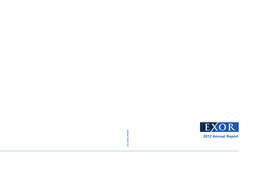 Exor - Annual Reports