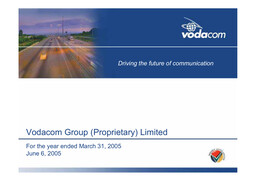 Vodacom - Financial Statements