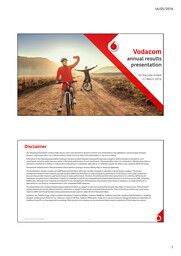 Vodacom - Financial Statements