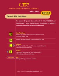 CIBC (Canadian Imperial Bank of Commerce) - Annual Reports