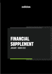 Adidas - Financial Statements