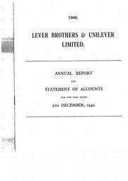 Unilever - Annual Reports