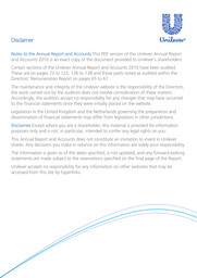 Unilever - Annual Reports