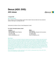 Dexus - Annual Reports
