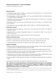 Standard Chartered - Financial Statements
