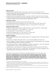 Standard Chartered - Financial Statements