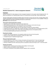 Standard Chartered - Financial Statements