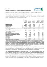 Standard Chartered - Financial Statements