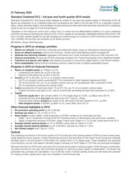 Standard Chartered - Financial Statements