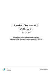 Standard Chartered - Financial Statements