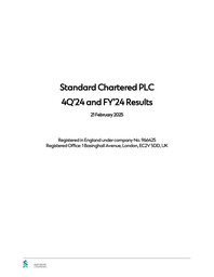 Standard Chartered - Financial Statements