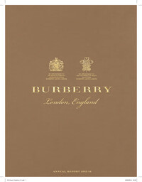 Burberry - Annual Reports