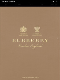 Burberry - Annual Reports