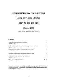 Computershare - Financial Reports