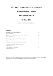 Computershare - Financial Reports