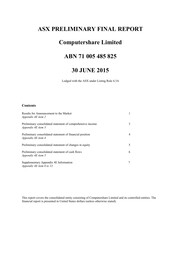 Computershare - Financial Reports