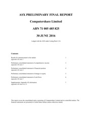 Computershare - Financial Reports