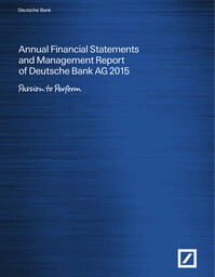 Deutsche Bank - Financial Statements