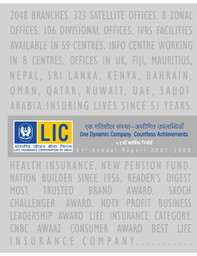 Life Insurance Corporation of India (LIC) - Annual Reports