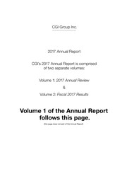 CGI - Annual Reports