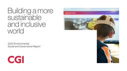 CGI - ESG Reports