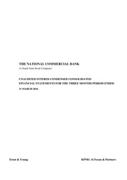 The Saudi National Bank - Financial Statements