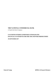 The Saudi National Bank - Financial Statements