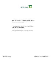 The Saudi National Bank - Financial Statements