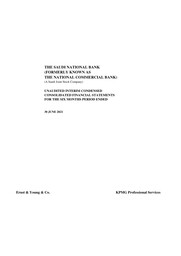 The Saudi National Bank - Financial Statements