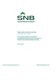 The Saudi National Bank - Financial Statements