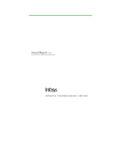 Infosys - Annual Reports